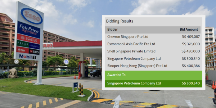 SPC secures iconic Esso petrol station at S$500,540 monthly rental ...